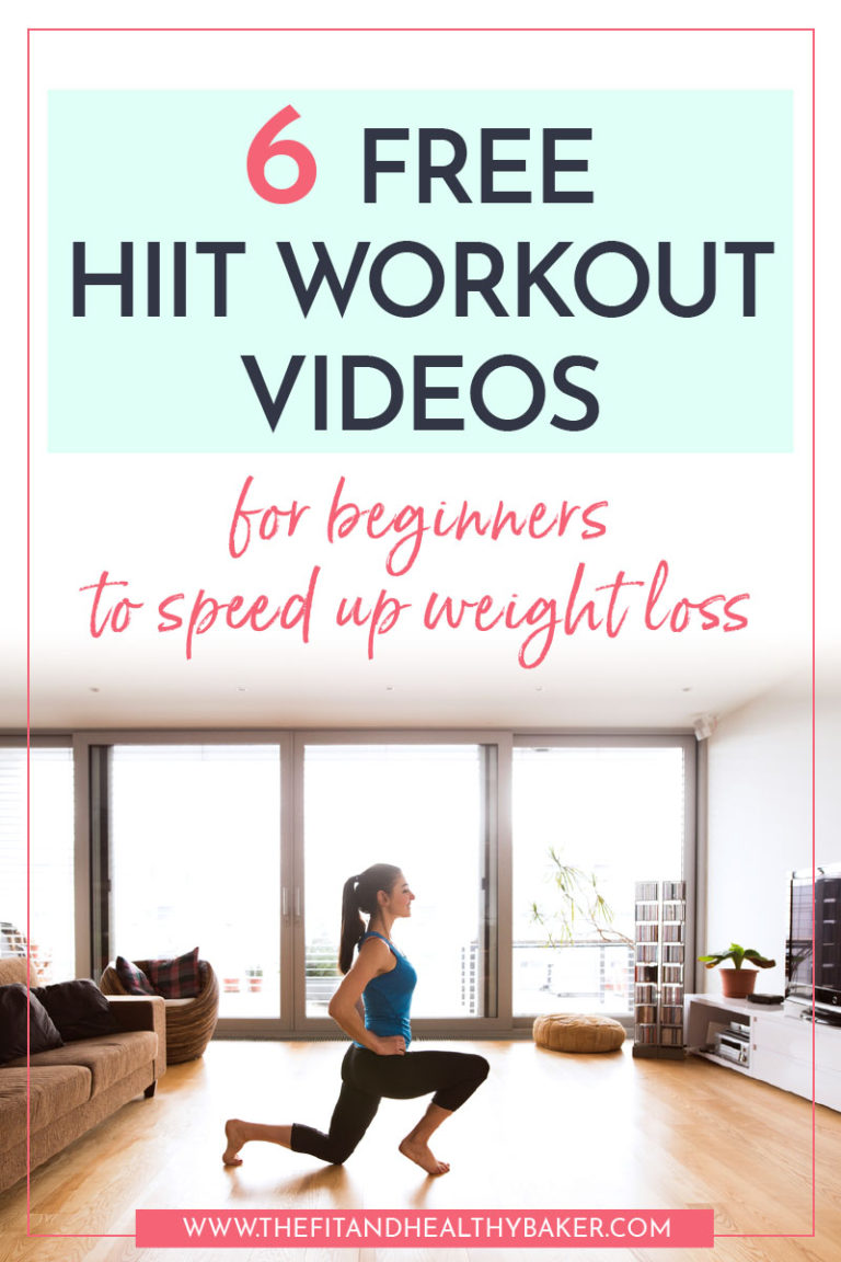 6 Free HIIT Workout Videos for Beginners - The Fit and Healthy Baker